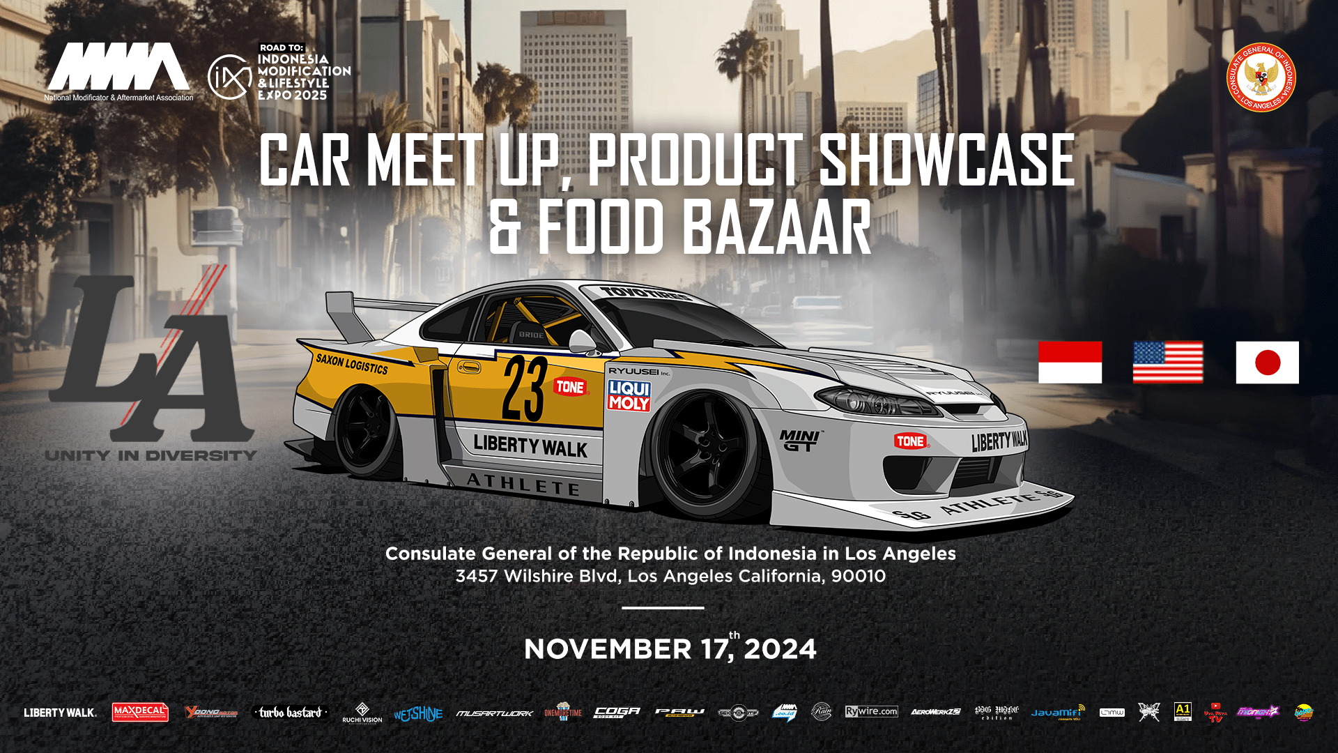 LA Car Meet Up Akan Jadi Seri Penutup Rangkaian IMX 2024 – garduoto.com