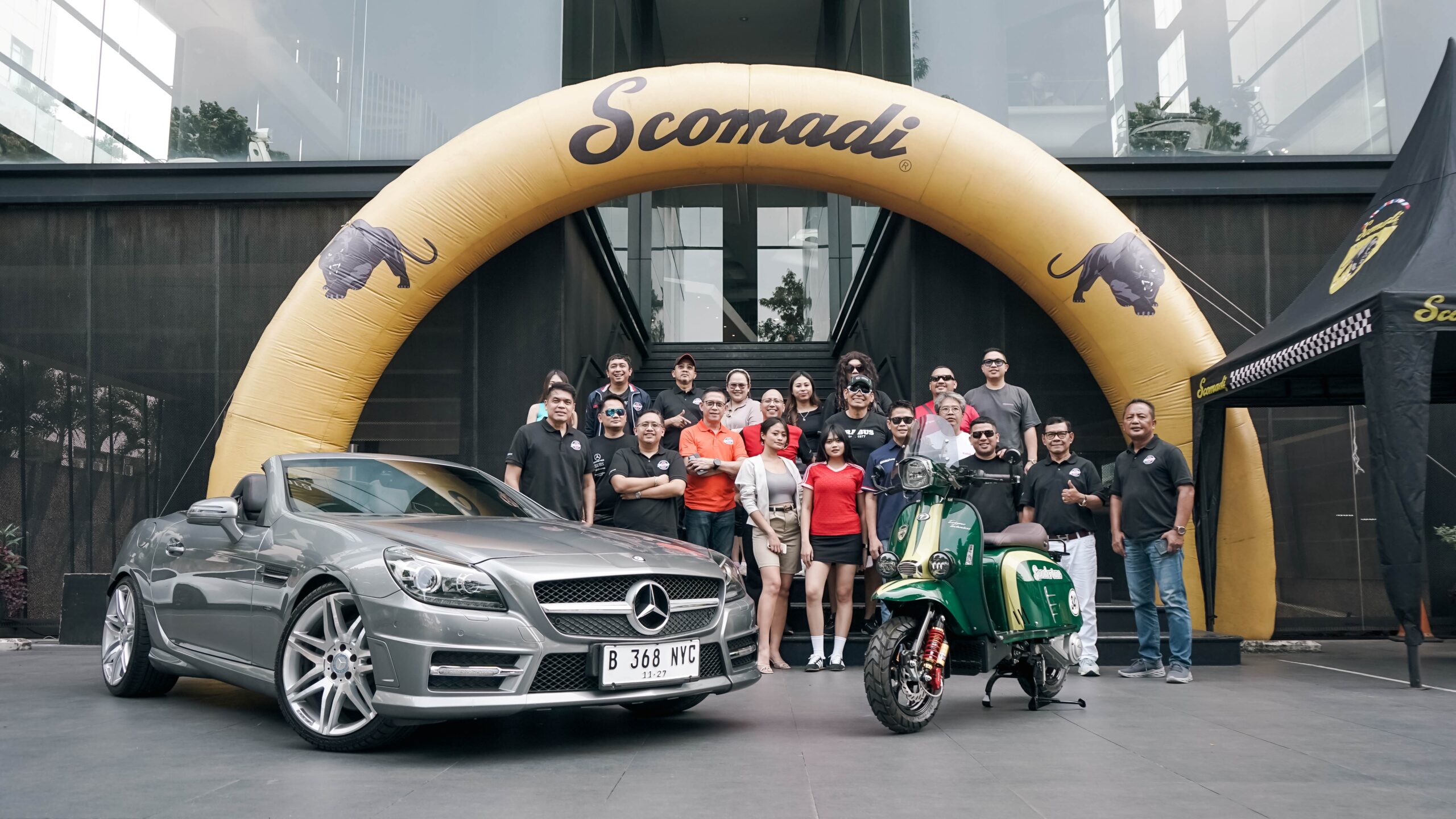 Komunitas Mercedes Coupe dan Cabrio Kunjungi Scomadi Experience Center ...